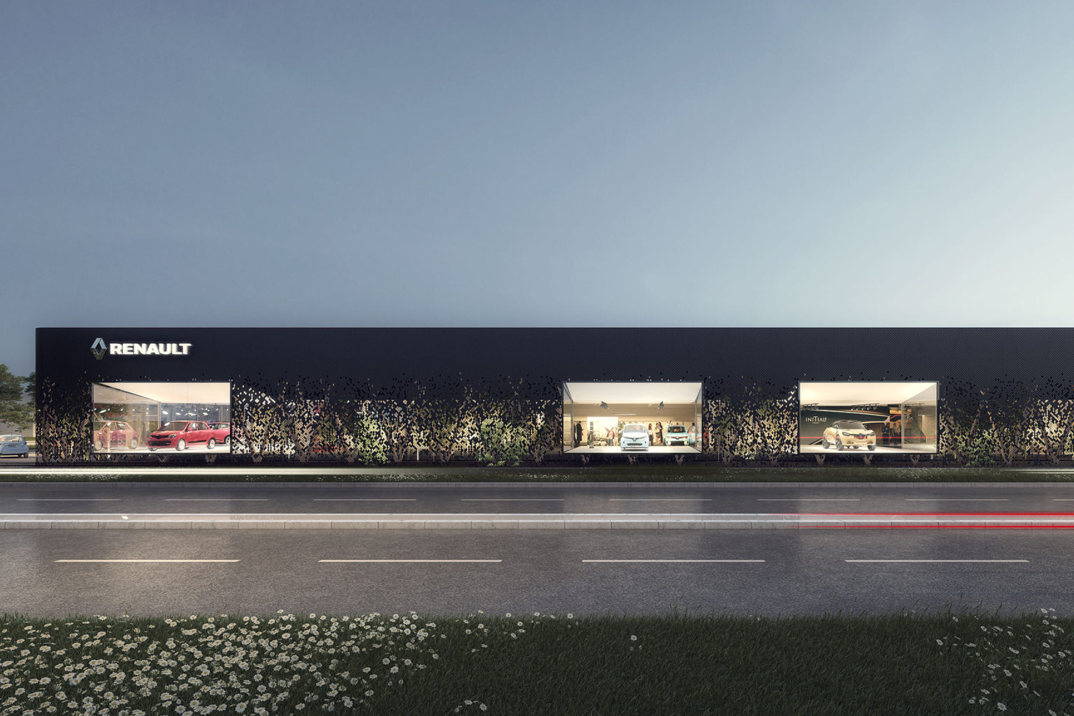 Travailler dans une concession Renault - SAA Architectes