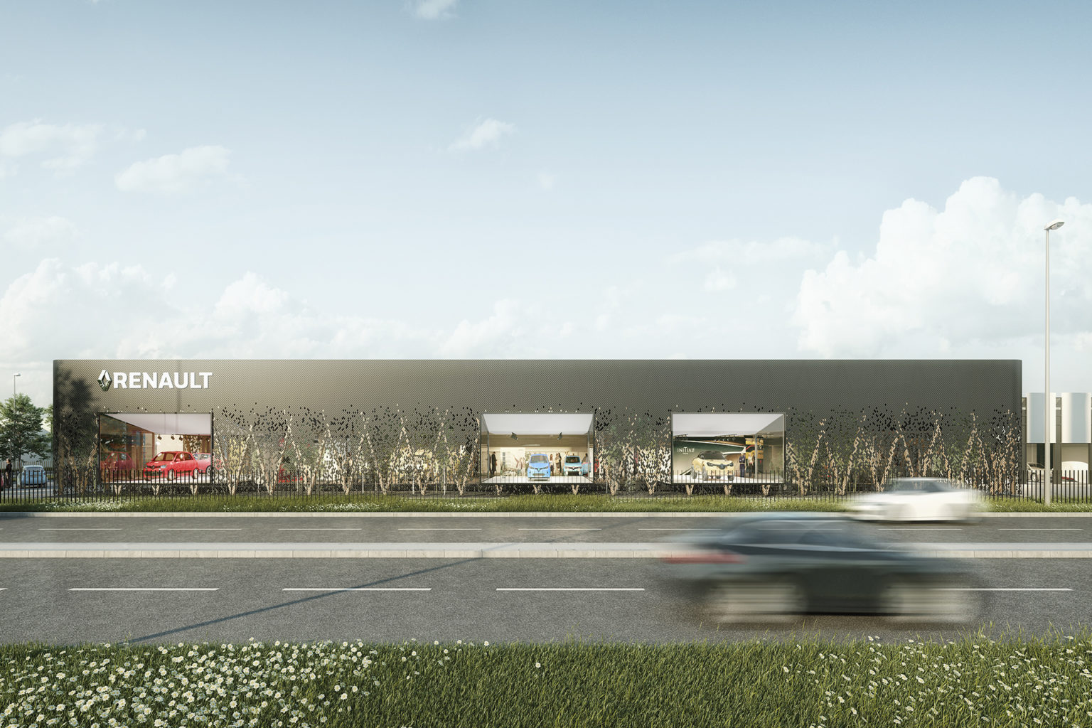 Travailler dans une concession Renault - SAA Architectes